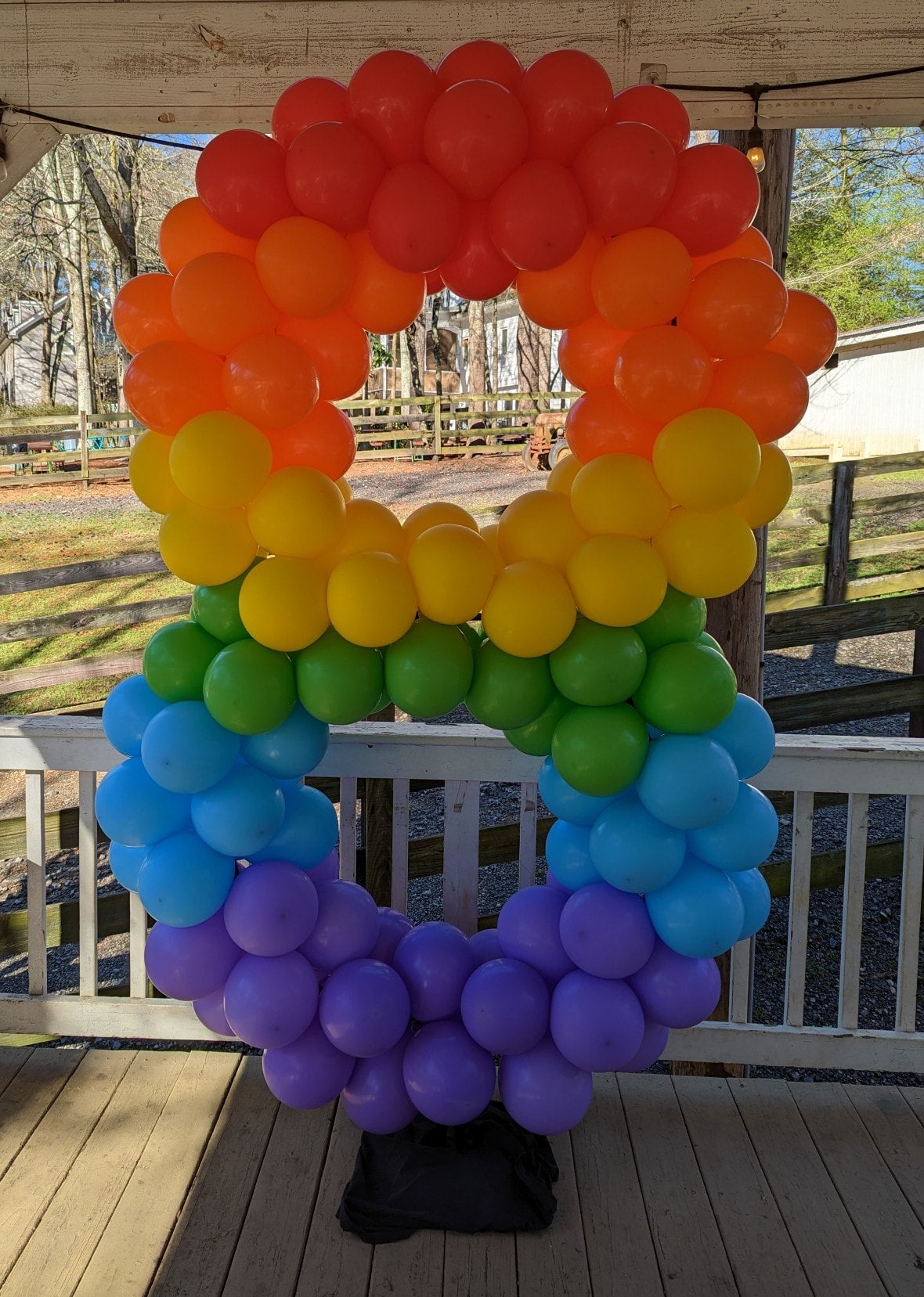 Welded Metal Balloon Frame Of Number 8 | Event Welding